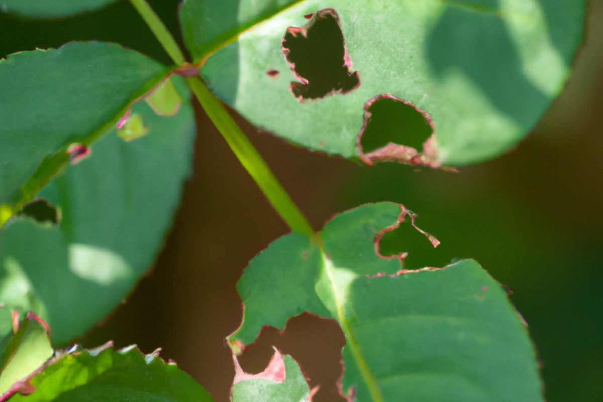 Holes On Rose Leaves: The Known Culprits and Easy Fixes - Flourishing ...